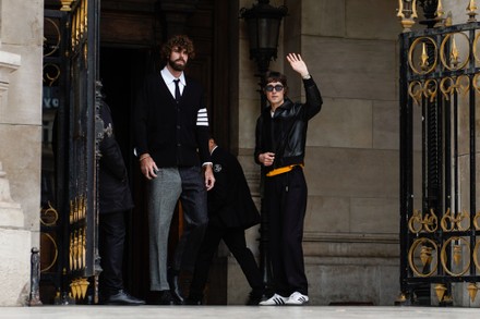 Sam Hine R Thom Browne Fashion Editorial Stock Photo - Stock Image ...