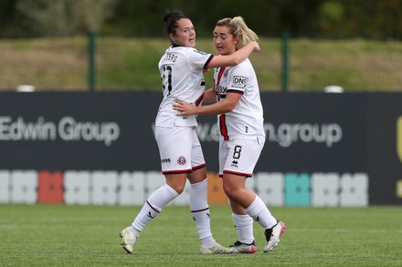 Georgia Walters Sheffield United Celebrates Maddy Editorial Stock Photo ...