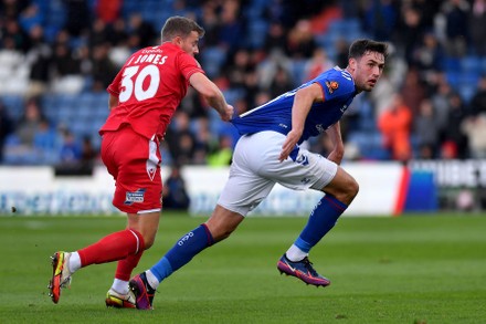 James Carragher Oldham Athletic During Vanarama Editorial Stock Photo ...