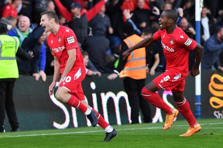 Paul Mullin Wrexham Football Club Celebrates Editorial Stock Photo ...