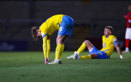 Aaron Jarvis Torquay United Looks Dejected Editorial Stock Photo ...