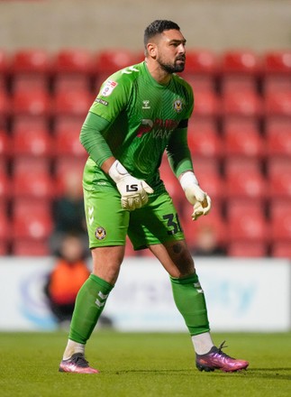 Newport Goalkeeper Nick Townsend Editorial Stock Photo - Stock Image ...