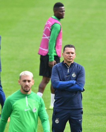 Maccabi Haifa Coach Barak Bakhar Looks Editorial Stock Photo - Stock ...