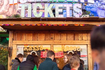 Hundreds Thousands Visit Oktoberfest 2022 On Editorial Stock Photo ...