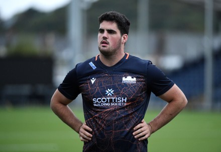 Marshall Sykes Edinburgh Rugby Lock Editorial Stock Photo - Stock Image ...