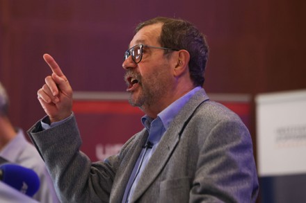 French Physicist Alain Aspect Addresses Press Editorial Stock Photo ...