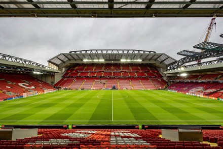 General Stadium View Inside Anfield Stadium Editorial Stock Photo ...