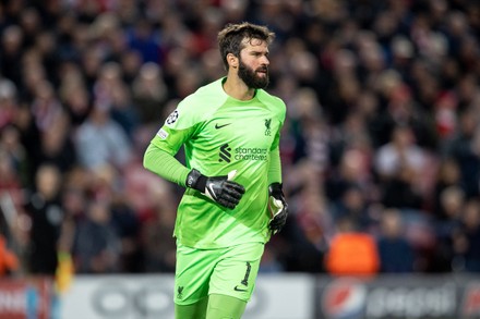 Liverpool Goalkeeper Alisson Becker 1 During Editorial Stock Photo ...