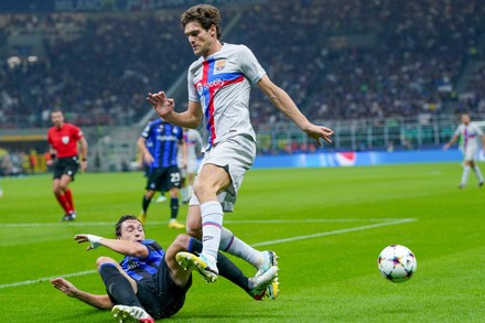 Marcos Alonso Fc Barcelona Matteo Darmian Editorial Stock Photo - Stock ...