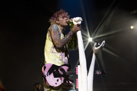 Machine Gun Kelly Colson Baker Editorial Stock Photo - Stock Image ...
