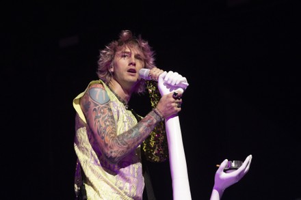 Machine Gun Kelly Colson Baker Editorial Stock Photo - Stock Image ...