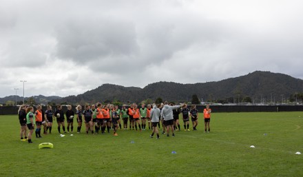 Wales Women's Rugby Training - 05 Oct 2022 Stock Pictures, Editorial ...
