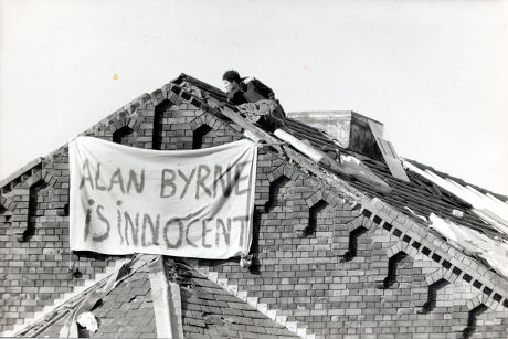 Strangeways Prison Riot 1990 Banner Reads Editorial Stock Photo - Stock ...