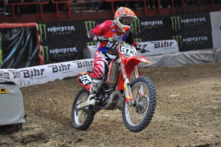 Driver Mortocross Competitor Jean Baptiste Marronefranceduring ...