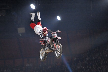 Freestyle Driver Competitor Performs Freestyle Figure Editorial Stock ...