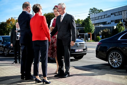 King Philippe R Queen Mathilde 2r Editorial Stock Photo - Stock Image ...