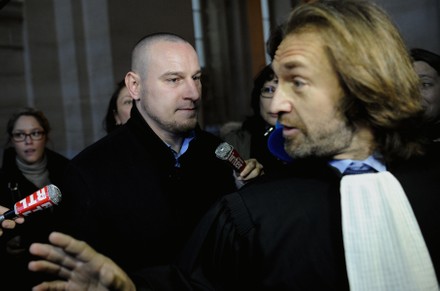 Marc Machin Arriving His Lawyer Louis Editorial Stock Photo - Stock ...