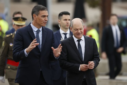 Spanish-German Summit, A Coruna, Spain - 05 Oct 2022 Stock Pictures ...