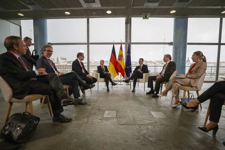 imágenes de Spanish-German Summit in A Coruna, Spain - 05 Oct 2022 ...