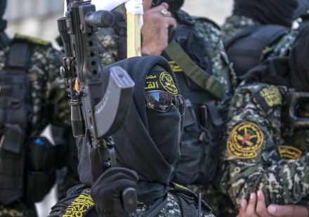 Fighters Alquds Brigades Armed Wing Palestinian Editorial Stock Photo ...