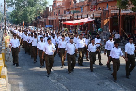 Rashtriya Swayamsevak Sangh Rss Volunteers Take Editorial Stock Photo ...