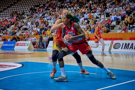Giedre Labuckiene Spar Girona Action During Editorial Stock Photo ...