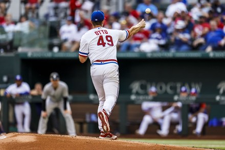 Texas Rangers Starting Pitcher Glenn Otto Editorial Stock Photo - Stock ...