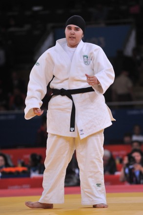 Veiled Judoka Wojdan Shaherkani Saudi Arabia Editorial Stock Photo ...