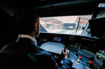 Operating Cabin Ouigo Fast Speed Train Editorial Stock Photo - Stock ...