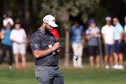 Jon Rahm Spain Action During Acciona Editorial Stock Photo - Stock ...