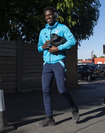 Malcolm Ebiowei Crystal Palace Arrives Before Editorial Stock Photo ...