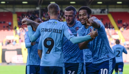 Goal Celebrations Jay Stansfield Exeter City Editorial Stock Photo ...