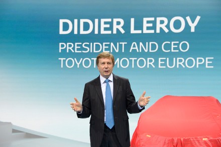 Toyota President Ceo Europe Didier Leroy Editorial Stock Photo - Stock ...