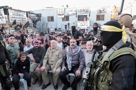 Fathi Khazem Hazem Father Two Palestinians Editorial Stock Photo ...