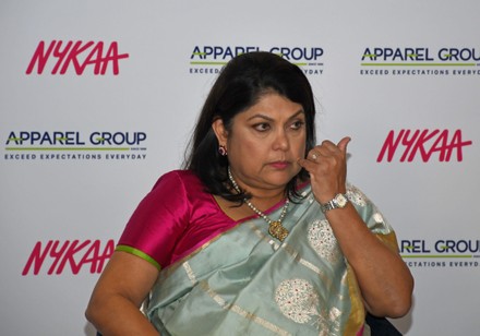 Falguni Nayar Ceo Founder Nykaa Beauty Editorial Stock Photo - Stock ...