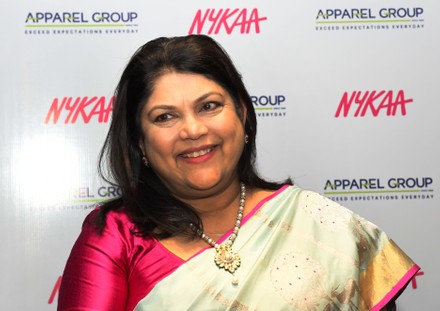 Falguni Nayar Ceo Founder Nykaa Beauty Editorial Stock Photo - Stock ...