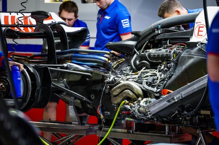 Haas F1 Team Vf22 Ferrari Mechanical Editorial Stock Photo - Stock ...