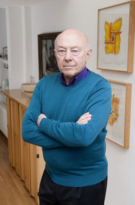 John Tusa at his home in Islington, London, Britain - 09 Mar 2011 Stock ...