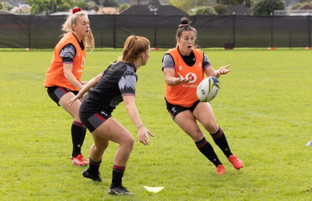 Wales Ffion Lewis Feeds Ball Out Editorial Stock Photo - Stock Image ...