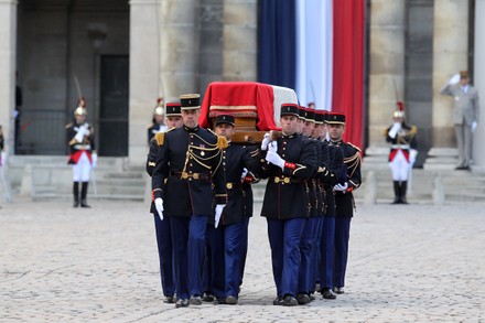 Homage to French resistant Raymond Aubrac at Invalides - Paris, France ...