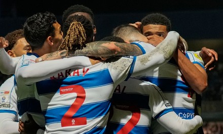 Qpr Celebrate Winning Goal Editorial Stock Photo - Stock Image ...