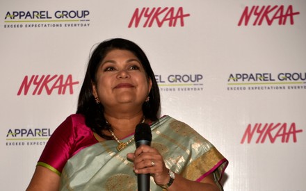 Falguni Nayar Founder Ceo Beauty Lifestyle Editorial Stock Photo ...