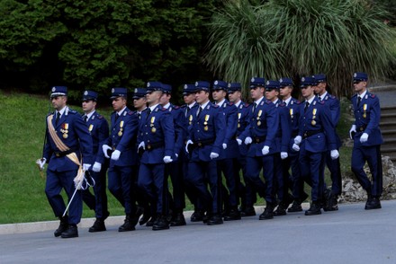 Vaticans Policemen Gendarmi During Ceremony Vatican Editorial Stock ...