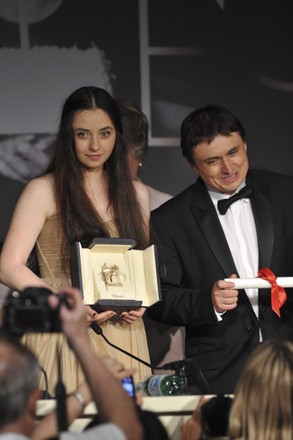 Cristina Flutur Cristian Mungiu Attending Winners Editorial Stock Photo ...