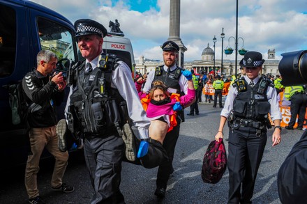 Protester Gets Carried Off By Police Editorial Stock Photo - Stock ...