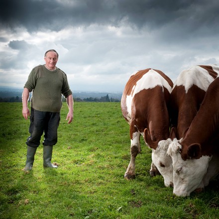 Exclusive Farmer Roland Risse Poses Lespeneux Editorial Stock Photo ...