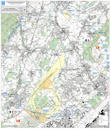 Only Information Cern Map Shows Location Editorial Stock Photo - Stock ...
