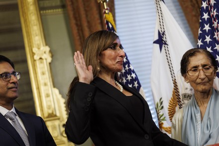 US ambassador to the Netherlands swearing in ceremony, Washington, USA ...