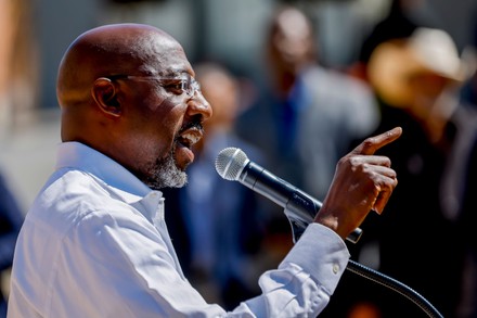 Democratic Us Senator Georgia Raphael Warnock Editorial Stock Photo ...