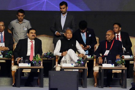 Rajasthan Cm Ashok Gehlot Adani Group Editorial Stock Photo - Stock Image | Shutterstock